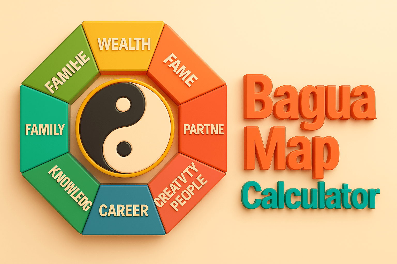 Free Bagua Map Calculator Tool - onlinefengshuitools